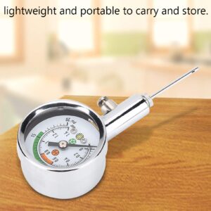 Vbestlife Ball Pressure Gauge, Air Pressure Gauge Barometer Tool Adjust The Pressure for Basketball Football Volleyball