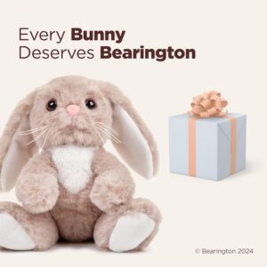 Bearington Lil’ Boomer The Bunny Stuffed Animal, 6 Inch Easter Bunny Plush, Easter Bunnies