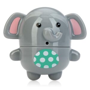 Nuby Silly Squirts Bath Toys, Easy to Clean Children's Bath Toy, Bear and Elephant