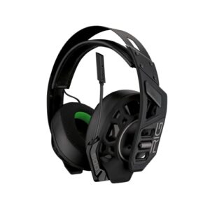 rig 500 pro ex officially licensed xbox gaming headset with dolby atmos 3d surround sound for xbox series x|s, xbox one, windows 10/11-50mm speaker drivers audio dial - black