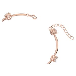 Swarovski Constella Bangle Bracelet, Delicate Clear Crystals on a Rose-Gold Tone Finish Setting, Part of the Swarovski Constella Collection