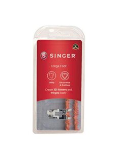 singer | fringe presser foot - sewing made easy