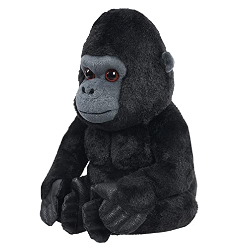 National Geographic Kids Large Stuffed Animal, 15-Inch Super Soft and Hyper-Realistic Gorilla Plush, Packaging from Recycled Materials, Kids Toys for Ages 3 Up, Amazon Exclusive