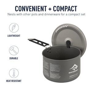 Sea to Summit Alpha Lightweight Aluminum Camping Cook Pot, 1.9-Liter