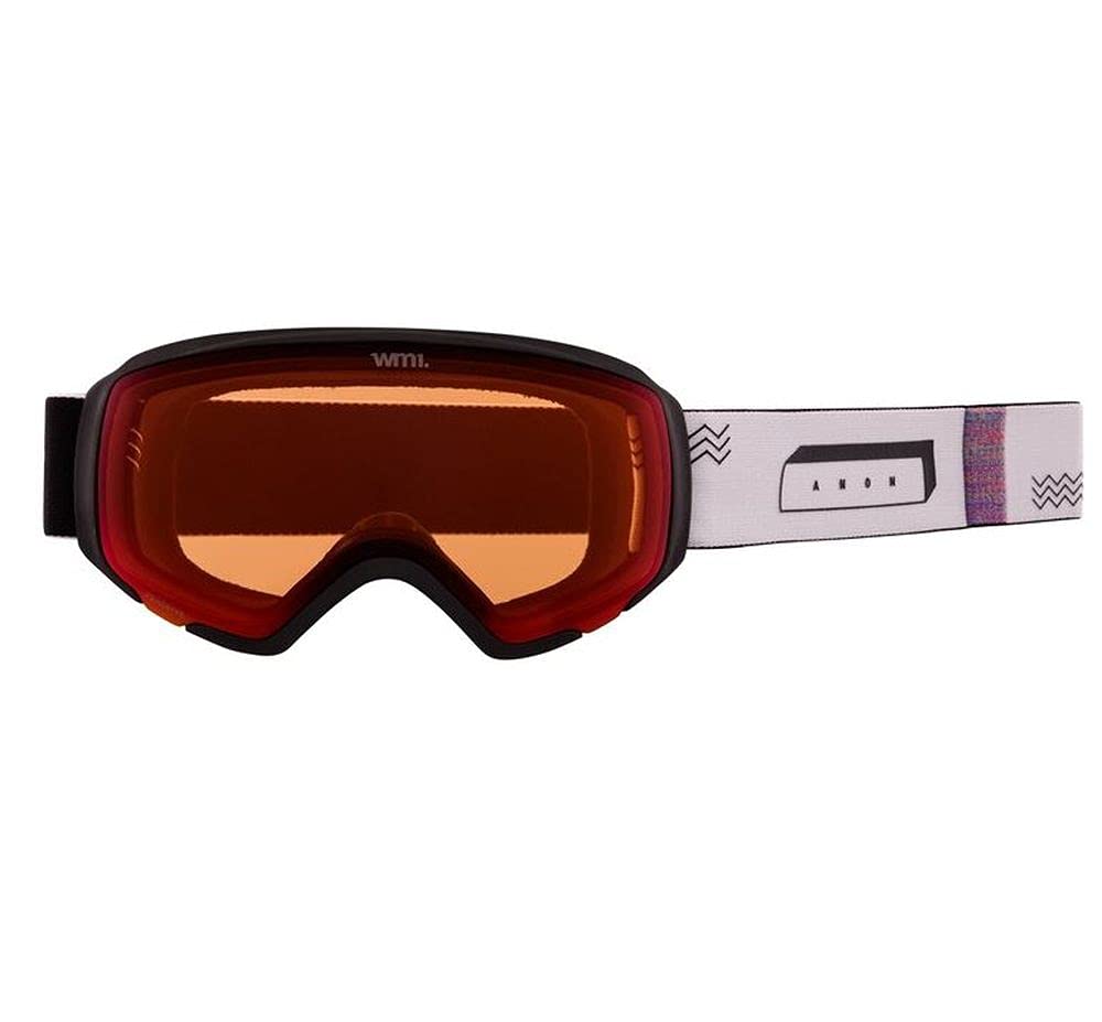 Anon Women's WM1 Goggles with Spare Lens, Waves / Perceive Sunny Red