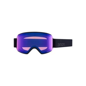 Anon WM3 Womens Goggles + Bonus Lens + MFI Face Mask, Frame: Smoke, Lens: Perceive Sunny Onyx