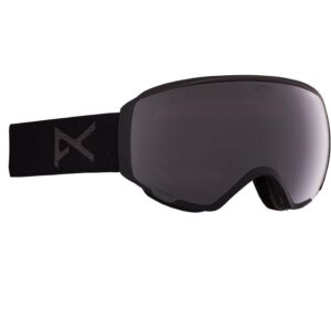 Anon WM1 Womens Goggles + Bonus Lens + MFI Face Mask, Frame: Smoke, Lens: Perceive Sunny Onyx