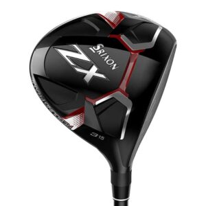 srixon golf- lh zx fairway wood 15#3 stiff flex [hzrdus smoke black 60] left handed