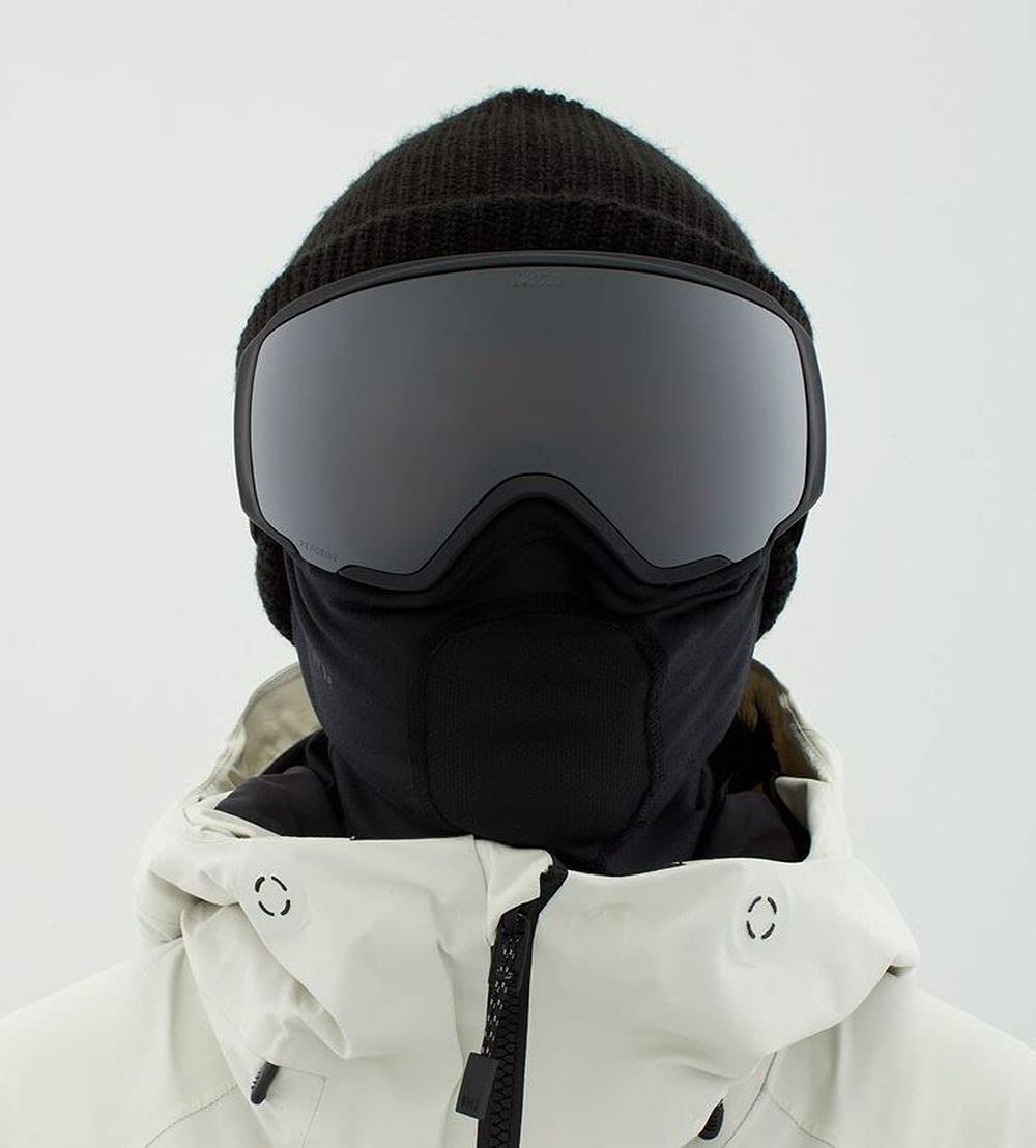 Anon WM1 Womens Goggles + Bonus Lens + MFI Face Mask, Frame: Smoke, Lens: Perceive Sunny Onyx