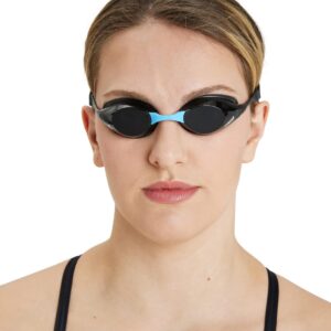 Arena Cobra Mirror and Non-Mirror Swim Goggles for Men and Women,Light Blue / Blue