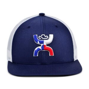 HOOEY Texican Trucker Hat Navy