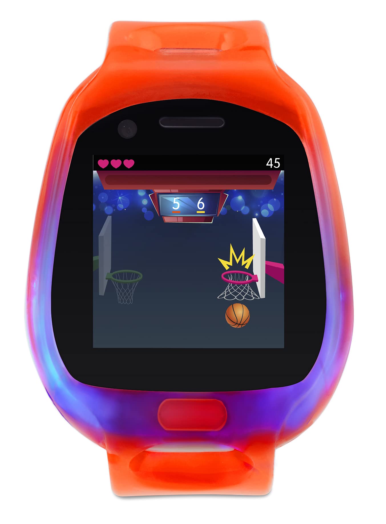 Little Tikes Tobi 2 Robot Red Smartwatch- 2 Cameras, Interactive Robot, Games, Videos, Selfies, Pedometer & More, Touchscreen, Parental Control- Stem Gifts, for Kids Boys Girls 6 7 8+