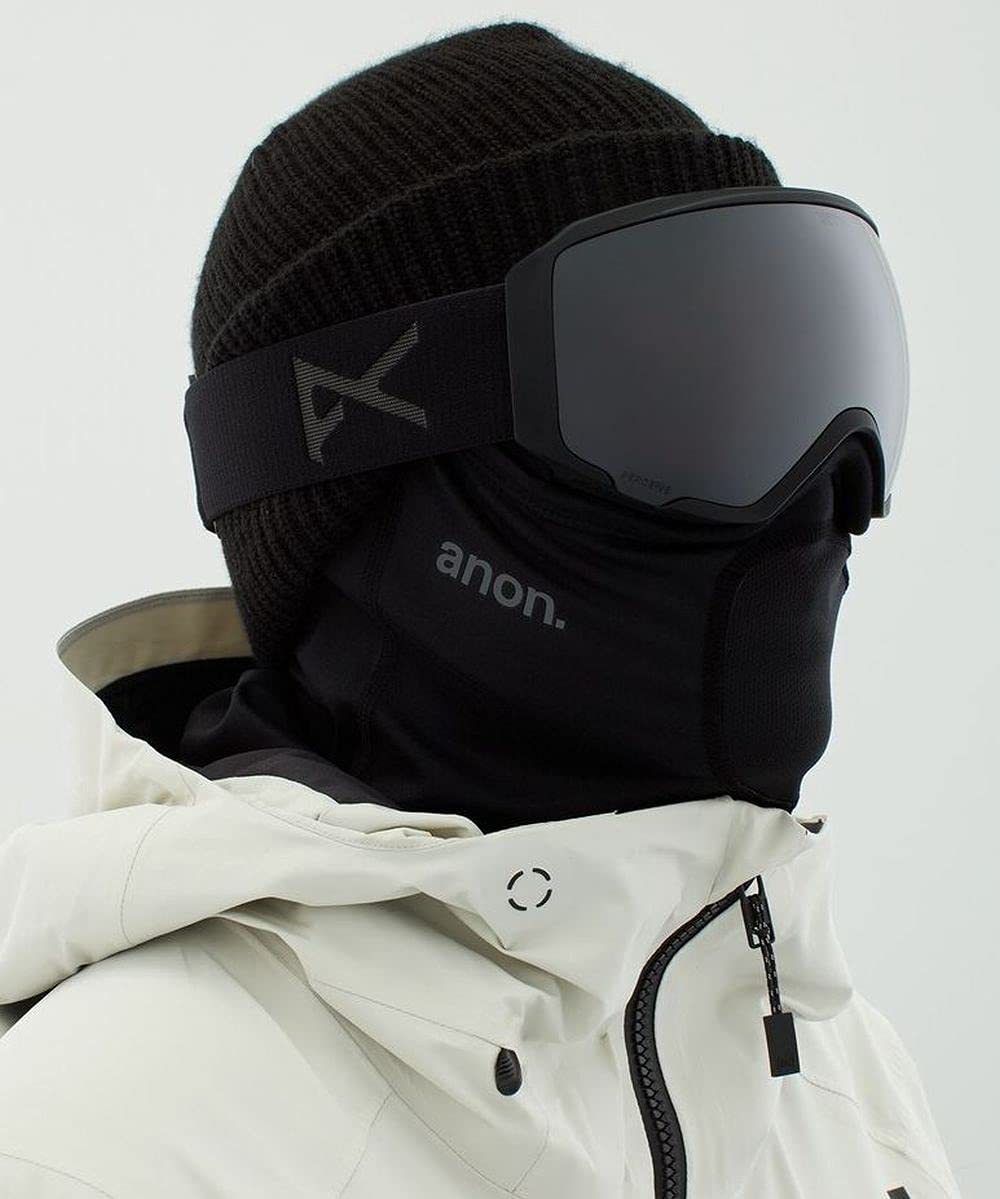 Anon WM1 Womens Goggles + Bonus Lens + MFI Face Mask, Frame: Smoke, Lens: Perceive Sunny Onyx