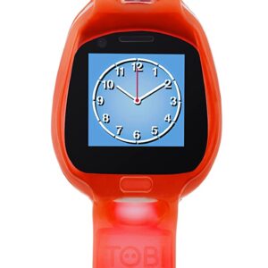 Little Tikes Tobi 2 Robot Red Smartwatch- 2 Cameras, Interactive Robot, Games, Videos, Selfies, Pedometer & More, Touchscreen, Parental Control- Stem Gifts, for Kids Boys Girls 6 7 8+