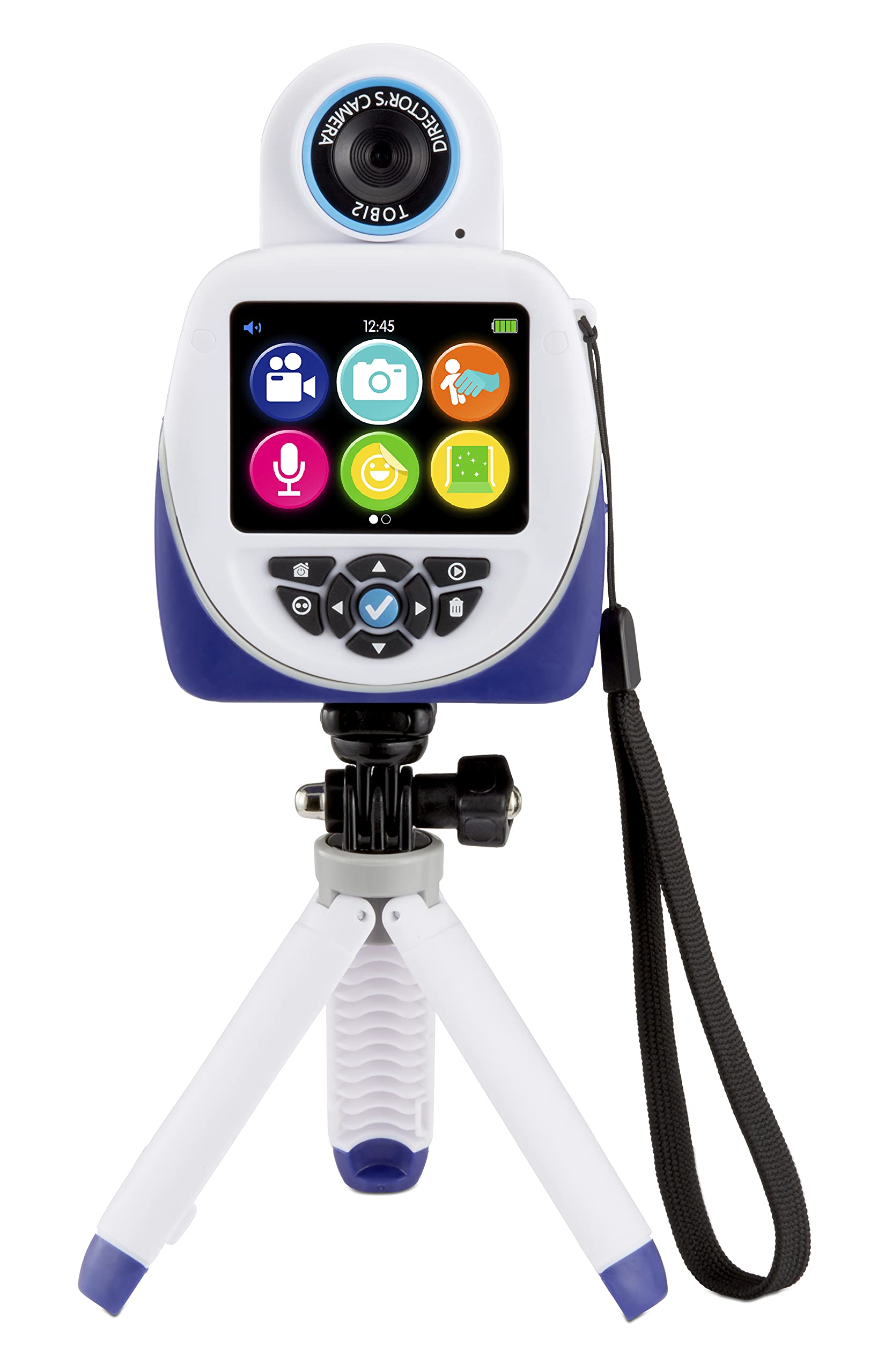 Little Tikes Tobi 2 Director's High-Definition Digital Camera for Photos & Videos, Green Screen, Selfies, Auto Timer, Tripod, USB, MicroSD- Stem Gift Kids Boys Girls Ages 6 7 8+ Year Old