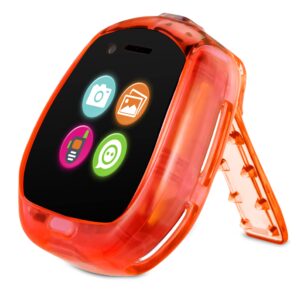 Little Tikes Tobi 2 Robot Red Smartwatch- 2 Cameras, Interactive Robot, Games, Videos, Selfies, Pedometer & More, Touchscreen, Parental Control- Stem Gifts, for Kids Boys Girls 6 7 8+