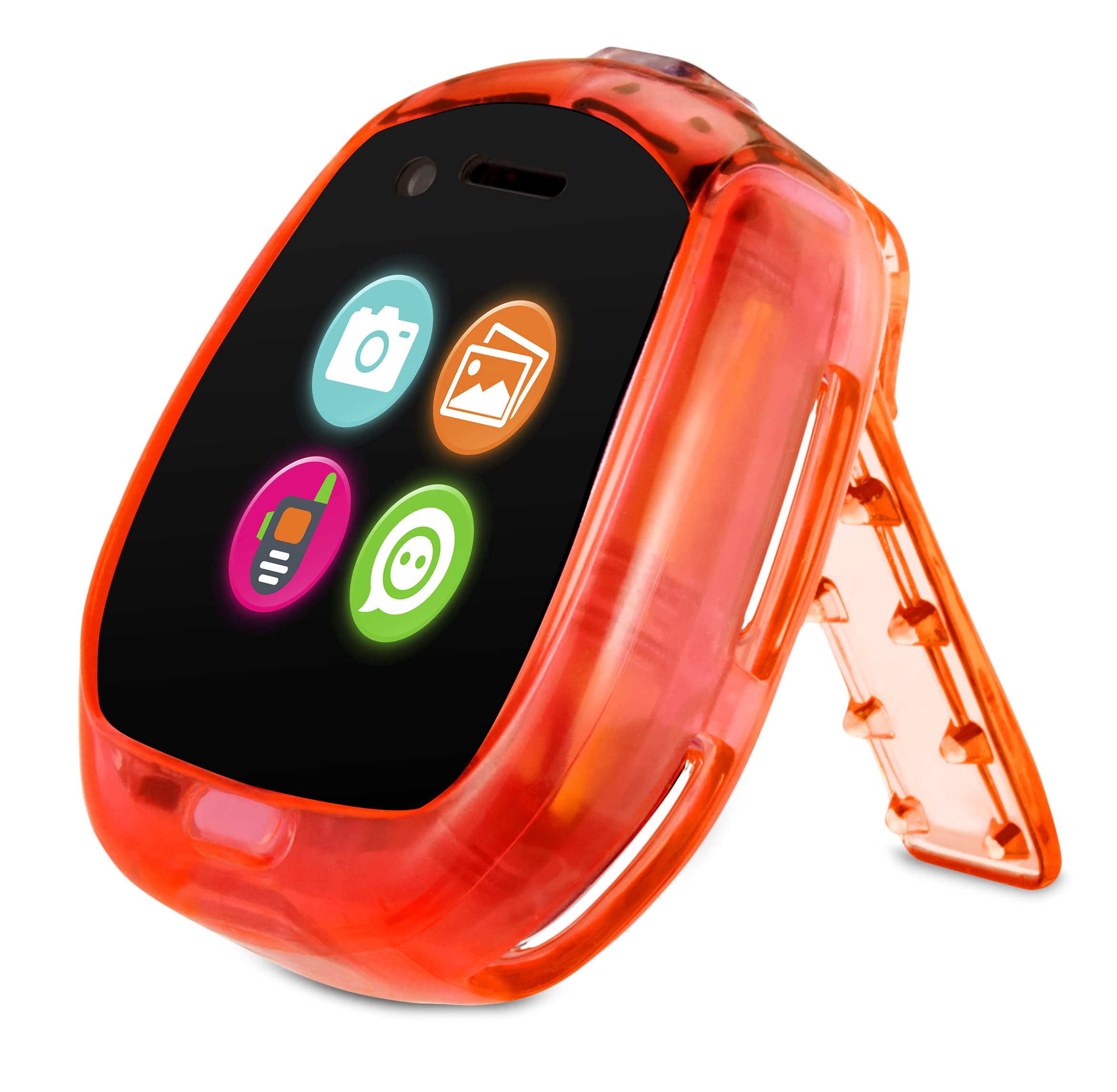 Little Tikes Tobi 2 Robot Red Smartwatch- 2 Cameras, Interactive Robot, Games, Videos, Selfies, Pedometer & More, Touchscreen, Parental Control- Stem Gifts, for Kids Boys Girls 6 7 8+