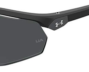 Under Armour Mens Male Style Ua 0003/G/S Sunglasses, Matte Black/Grey, 99mm 1mm US