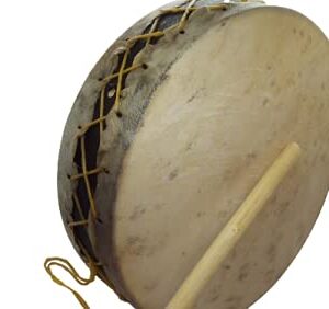 GCenterprise, hand drum 8 IN, shaman drum, frame drum, world drum, native american drums, handmade drum YAQUI