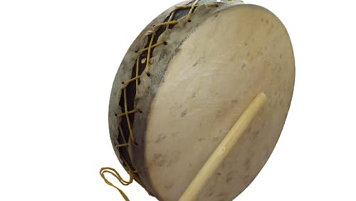 GCenterprise, hand drum 8 IN, shaman drum, frame drum, world drum, native american drums, handmade drum YAQUI