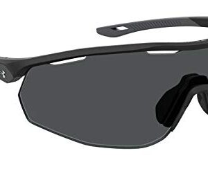 Under Armour Mens Male Style Ua 0003/G/S Sunglasses, Matte Black/Grey, 99mm 1mm US