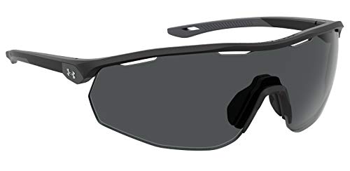 Under Armour Mens Male Style Ua 0003/G/S Sunglasses, Matte Black/Grey, 99mm 1mm US