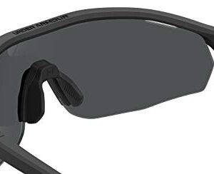 Under Armour Mens Male Style Ua 0003/G/S Sunglasses, Matte Black/Grey, 99mm 1mm US