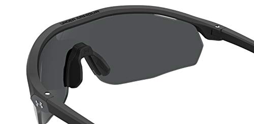 Under Armour Mens Male Style Ua 0003/G/S Sunglasses, Matte Black/Grey, 99mm 1mm US