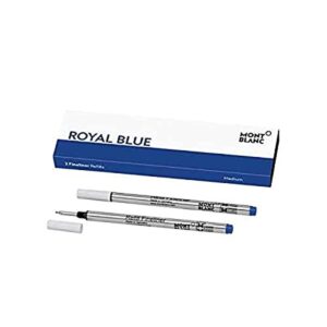 montblanc refill fl m 2x1 royal blue pf brand