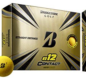 2021 Bridgestone Golf e12 Contact Yellow (Prior Gen)