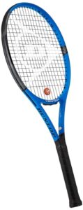 dunlop sports pro 255 pre-strung tennis racket, 1/4 grip