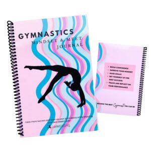 gymnasticshq gymnastic mindset & meet journal: gymnastics scorebook for girls - ultimate book to set goals & track up to meets, improve gymnastic performance