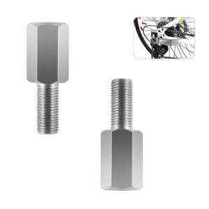 realuzd axle extenders for training wheels - these bike axle extension bolts are suitable for the extension of the rear axle of bicycly (no anti-rotation clamps 3/8"×26tpi)