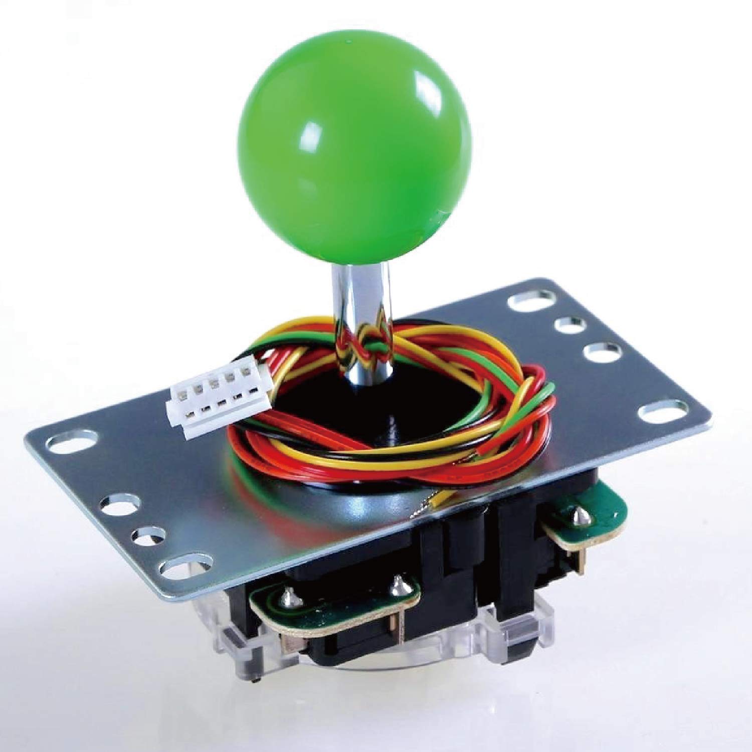 SANWA JLF-TP-8YT Arcade Joystick (Black Ball Top) - Premium, High Precision, Responsive Controls, Multi-Platform Compatible - Ideal for Gaming Enthusiasts, for Arcade Jamma Game 4 & 8 Way Adjustable