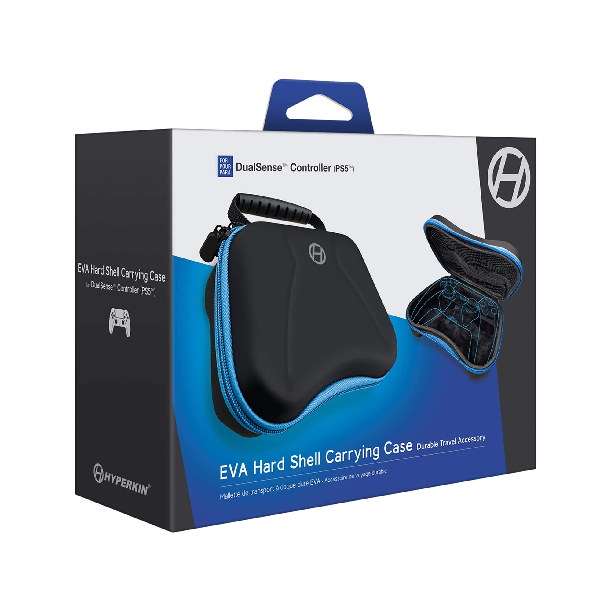 Hyperkin EVA Hard Shell Carrying Case for Dualsense (PS5) (Black) - PlayStation 5