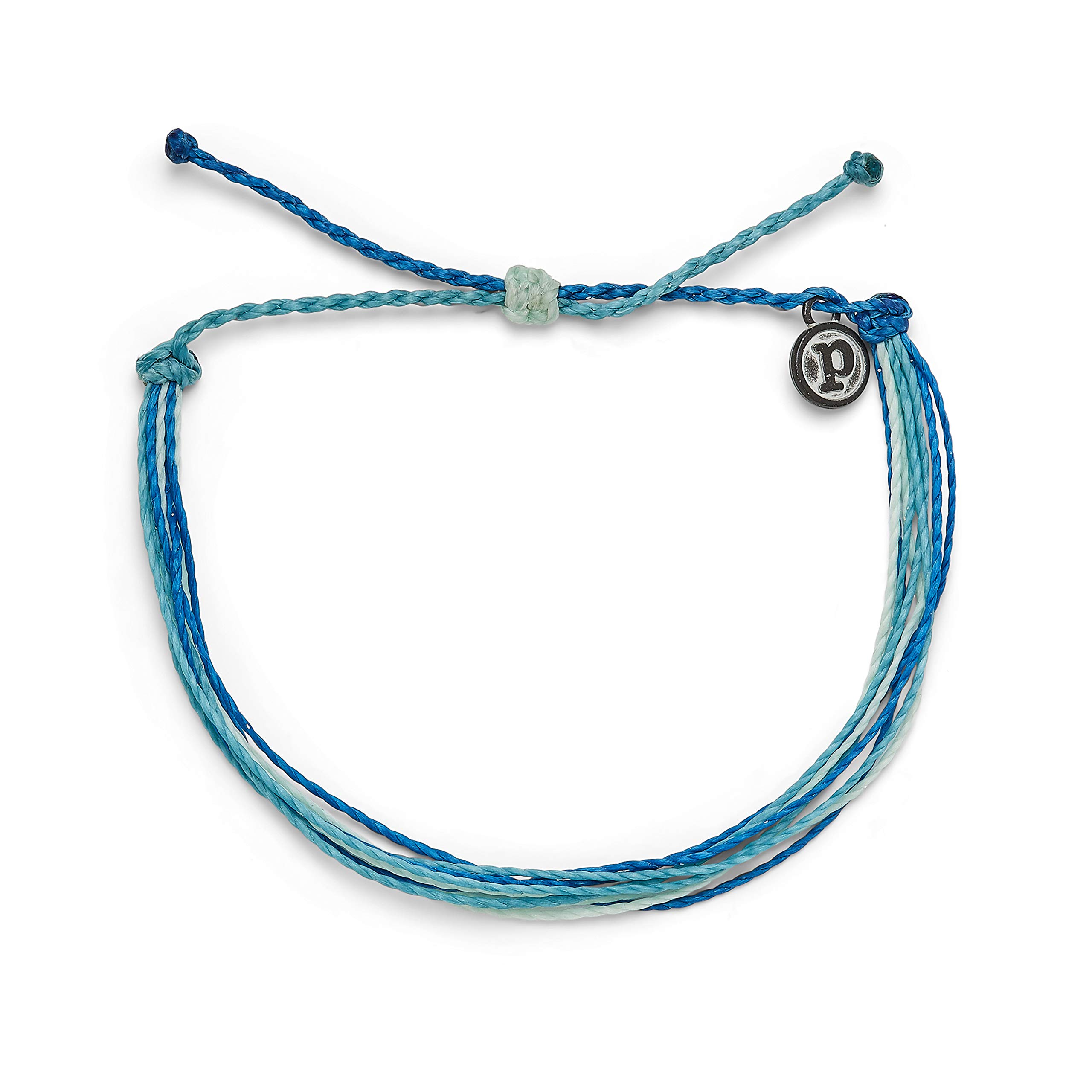 Pura Vida Original Deep Dive Bracelet - 100% Waterproof, Adjustable Band - Plated Brand Charm