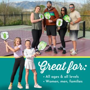 Big Dill Pickleball Original Carbon Fiber Pickleball Paddle | USA Pickleball Approved Paddles | Premium Graphite Pickleball Racket for Beginners to Pro Single Pickle Ball Paddle with Cover …