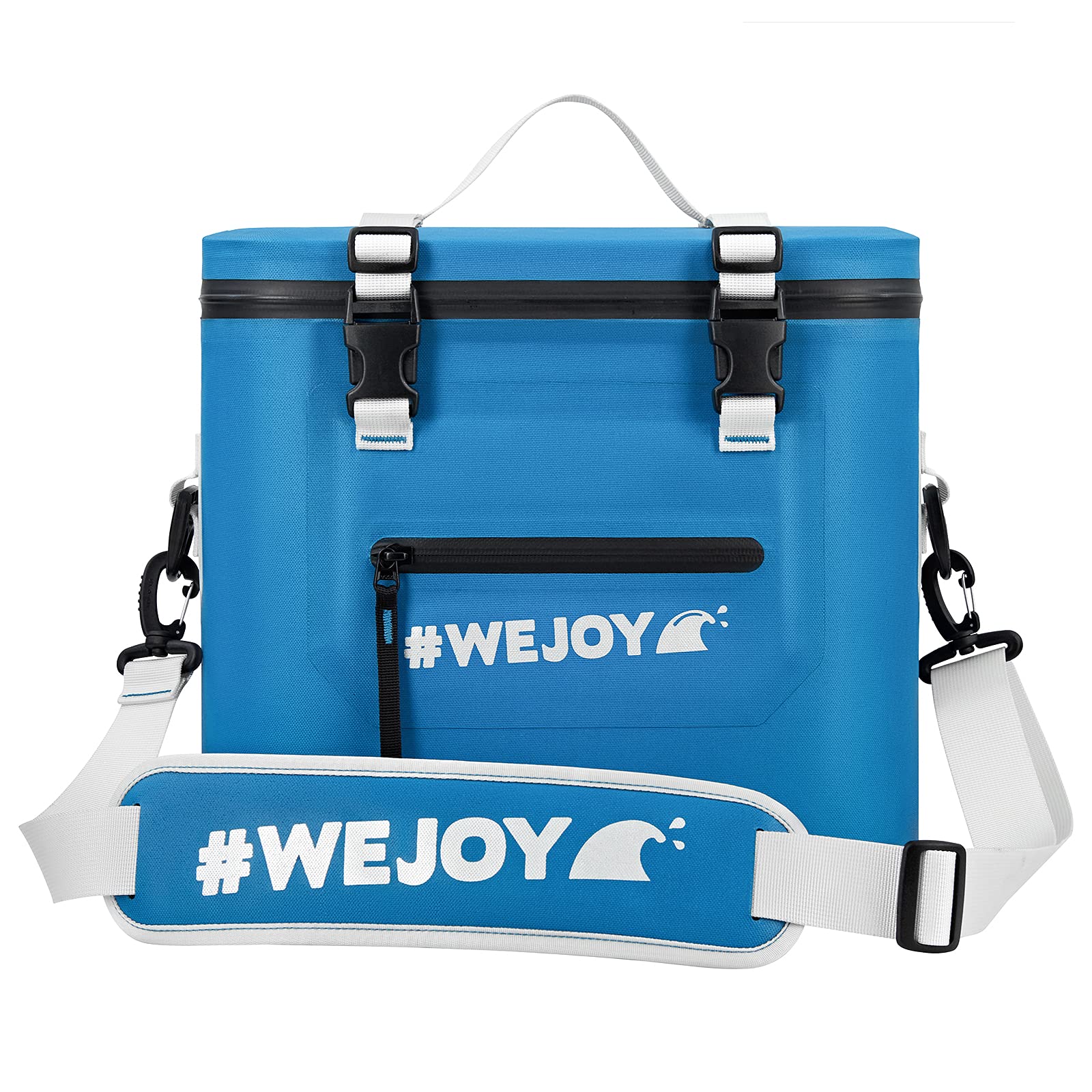 #WEJOY Insulated Camping Cooler Bag,12 Can,2 Days Ice Life, Portable Waterproof Camp Coolers Lunch Bag with Leakproof Zipper for Outdoor Beach, Picnic, Hiking, Fishing, Traveling,BBQ