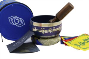 seven chakra tibetan singing bowls set, choose your favorite chakra bowl, improve your chakra meditation practice (the 3rd eye chakra)