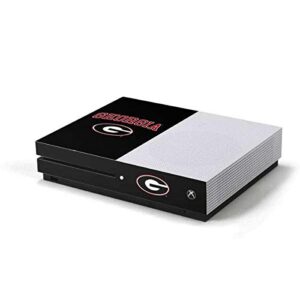 skinit decal gaming skin compatible with xbox one s console - officially licensed college university of georgia design