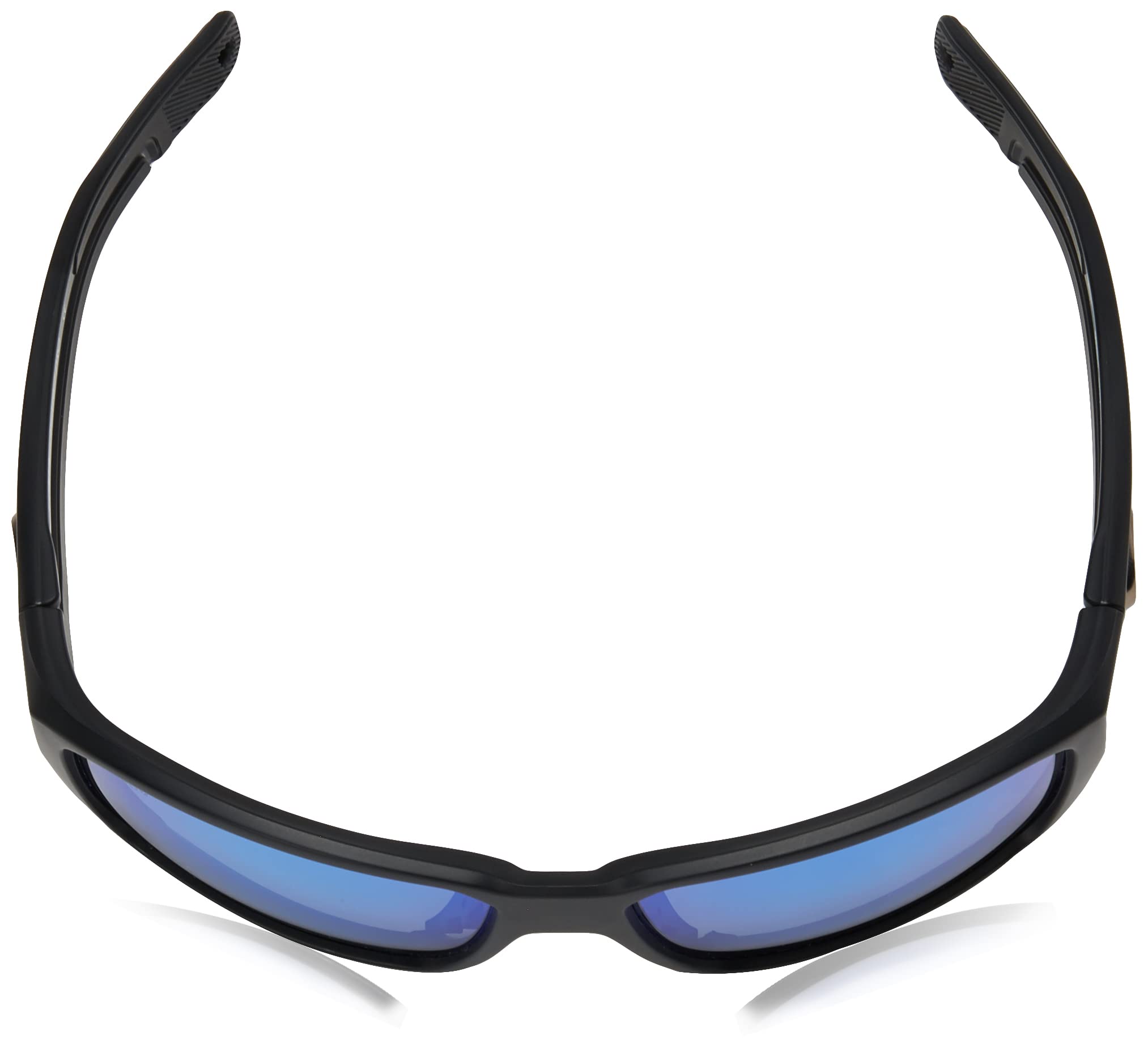 Costa Del Mar Man Sunglasses Matte Black Frame - Blue Mirror Lenses, 60MM