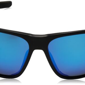 Costa Del Mar Man Sunglasses, Matte Black Frame Blue Mirror Lenses - 62MM