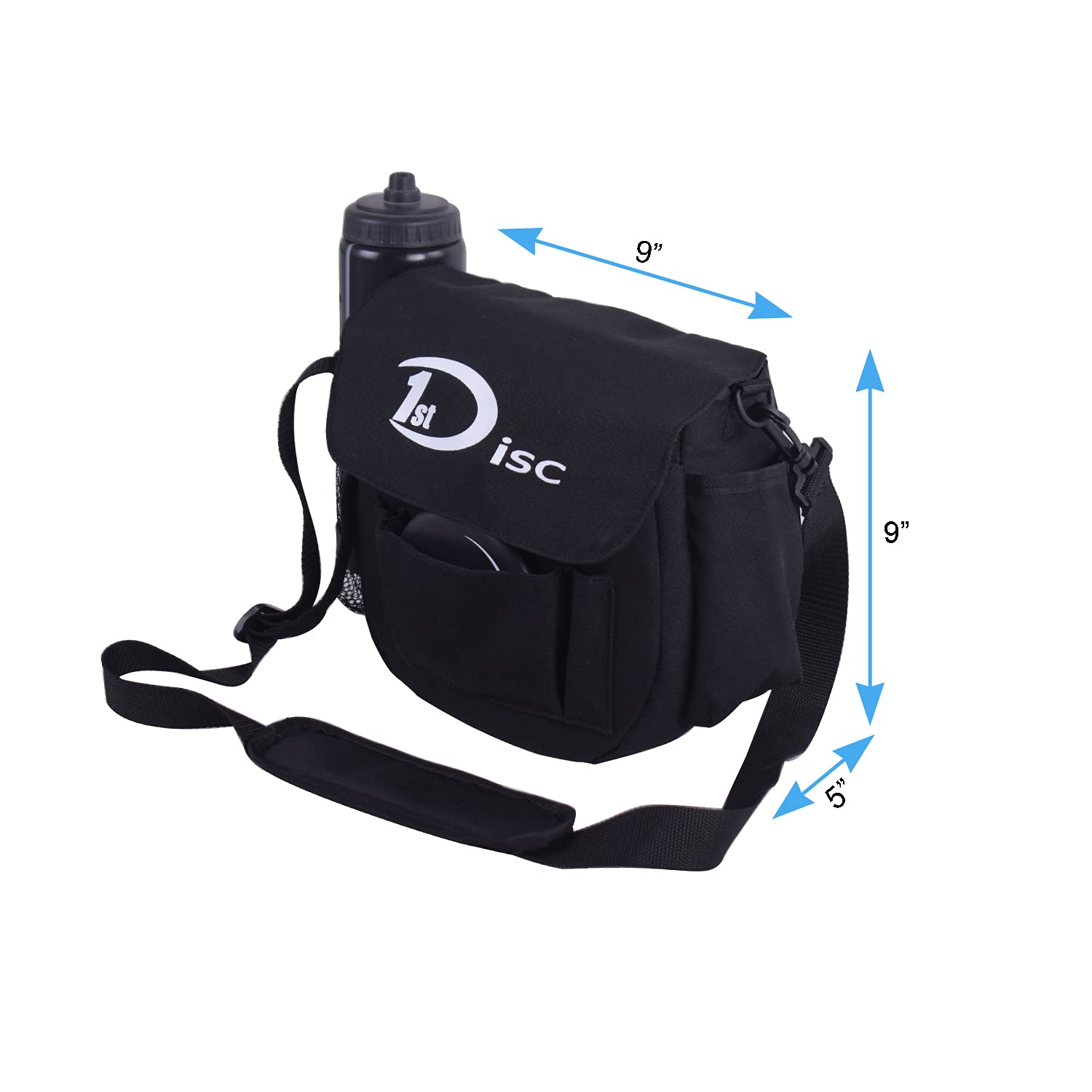 Disc Golf Starter Set-2 PCS Putter, 2 PCS Mid-Range, 2 PCS Driver, 1 Mini disc，1 Towel with Bag