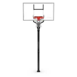 Spalding 60" Tempered Glass U-Turn In-Ground Basketball Hoop