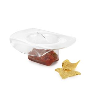 Huang Acrylic Small Clear Cowboy Hat | Perfect for Home Decor, Chip and Dip Serving Bowl, or Candy | Used for Decor, Dinning, Serving, Hosting | Durable Construction, Easy to Clean