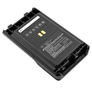 synergy digital 2-way radio battery, compatible with vertex fnb-v130li-uni 2-way radio, (li-ion, 7.4v, 2200mah) ultra high capacity, replacement for yaesu fnb-v130li battery