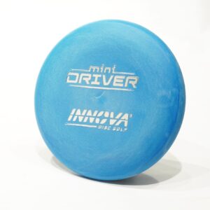 innova mini driver, heavy weight for long distance & windy disc golf, pick color [stamp & exact color may vary] blue (light)