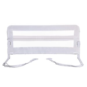 Dreambaby Dallas Bed Rail Guard - Toddlers Bed Rails - with Safety Anchors - Fits Up to Queen Size Mattress - Measures 43.25" Wide & 19.5" Tall - Model L7745,White