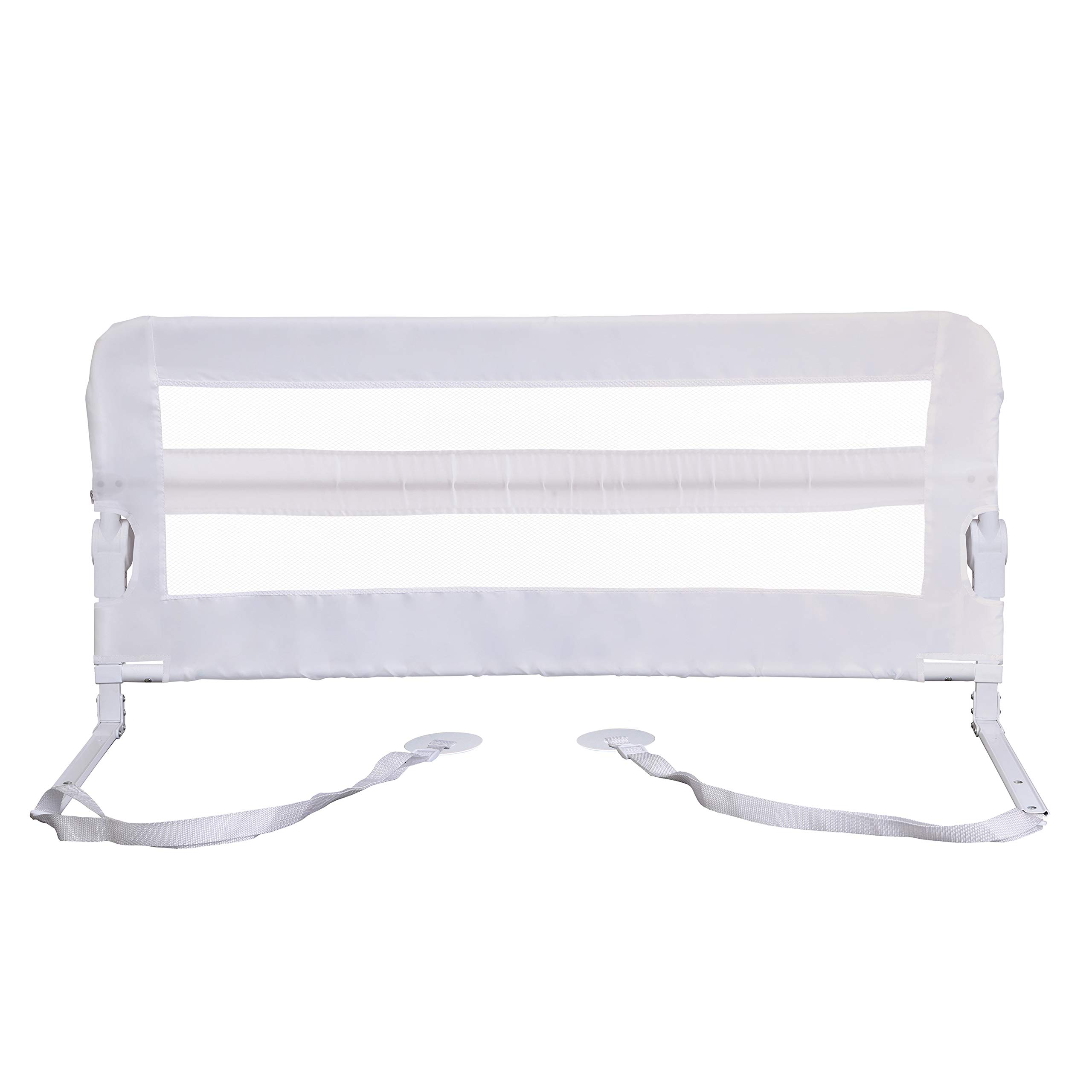 Dreambaby Dallas Bed Rail Guard - Toddlers Bed Rails - with Safety Anchors - Fits Up to Queen Size Mattress - Measures 43.25" Wide & 19.5" Tall - Model L7745,White