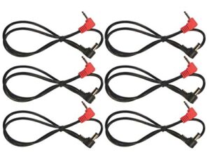 (6) pack effects pedal power cables for skb ps-6 ps-15 stomp 6 ps-25 pedalboards